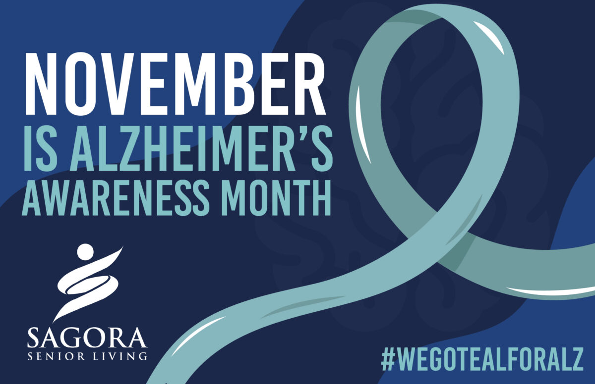 November is Alzheimer's Awareness Month - Sagora Senior Living